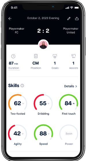 Match Scores explanation & FAQ – Playermaker 2.0